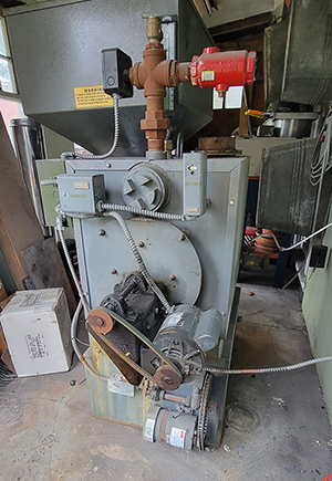 Used S130 Coal Gun by Alternate Heating Systems | Stoker Coal Boilers ...